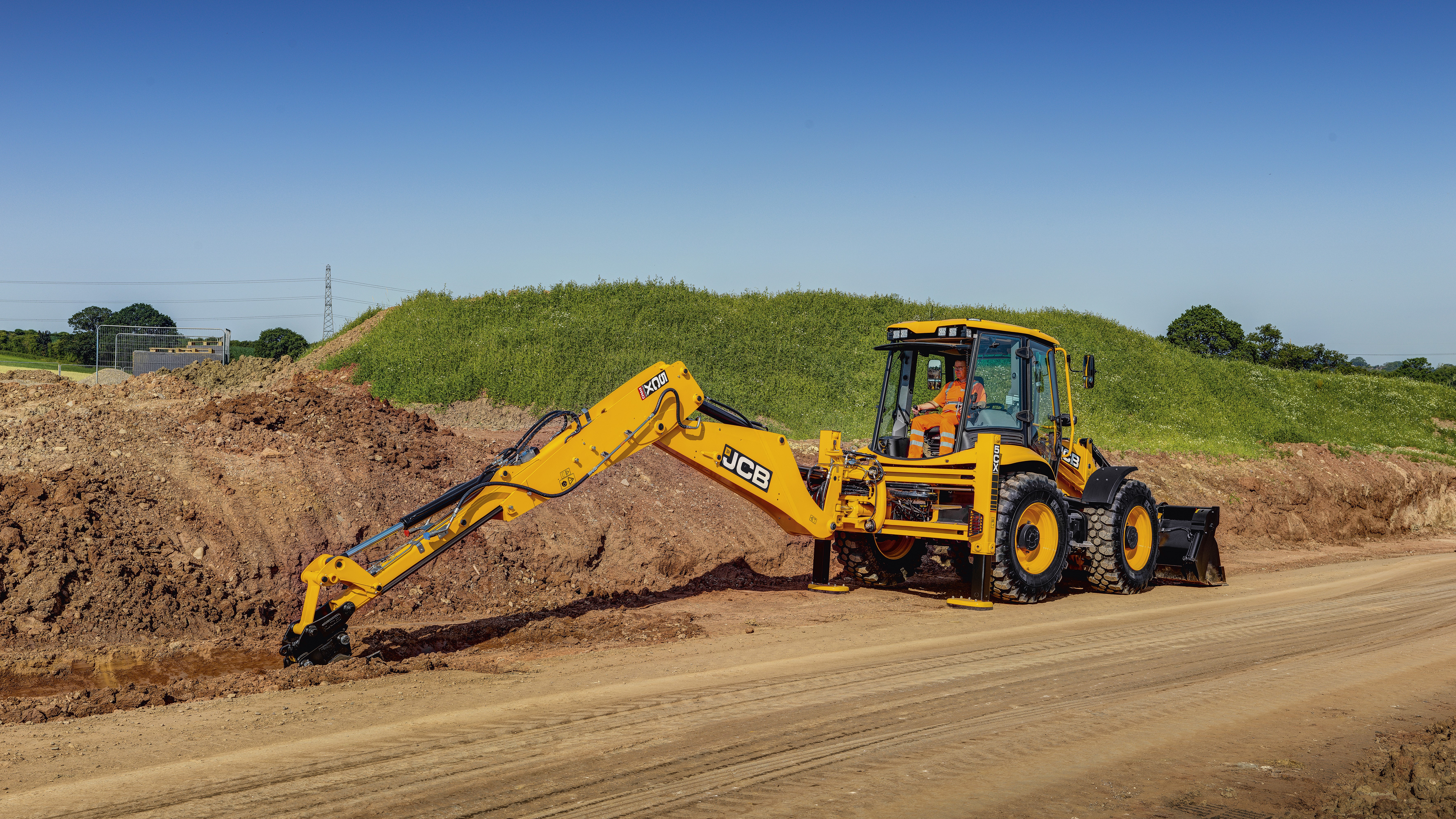 5CX Sitemaster Backhoe Loader | JCB Construction NZ