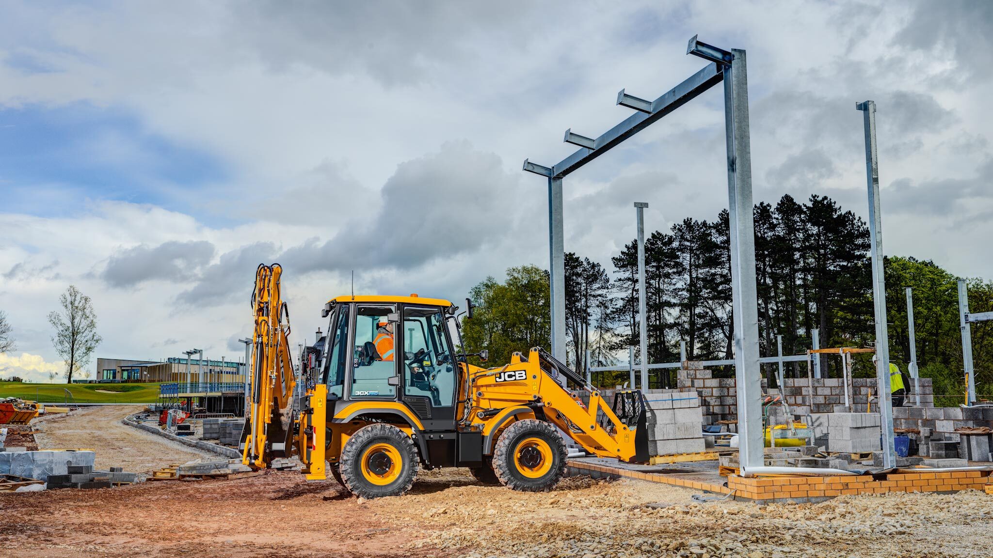 3CX Compact Backhoe Loader | JCB Construction NZ